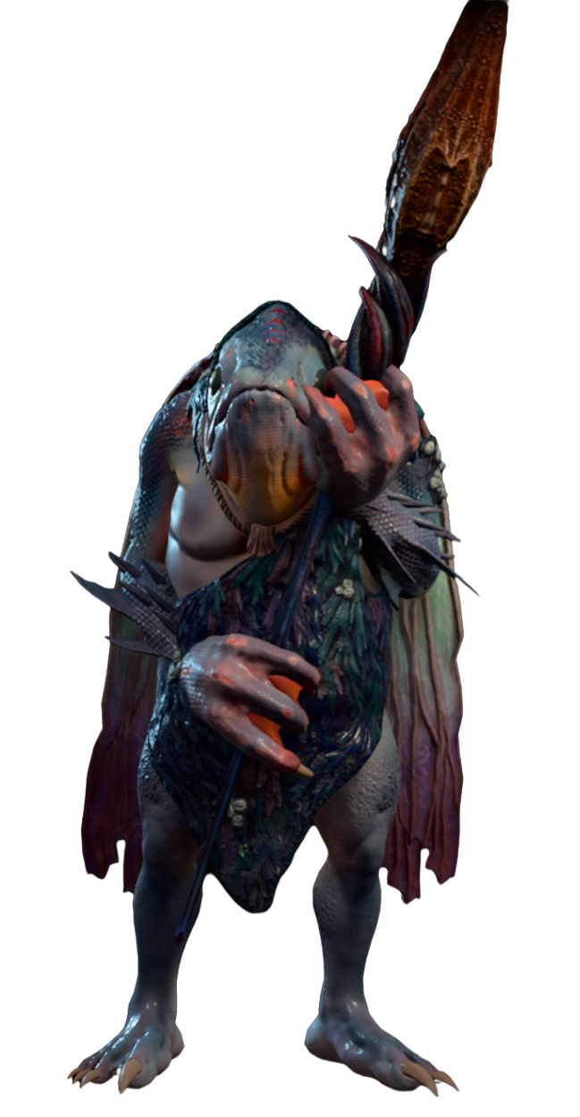 Cursed Kuo-Toa Chief - bg3.wiki