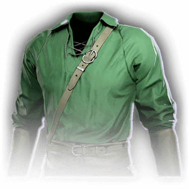 Swarthy Wayfarer in Green - bg3.wiki