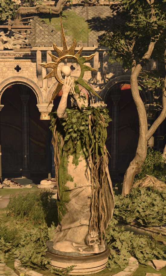 File:Rosymorn Monastery Lathander Statue (Outside).png - bg3.wiki
