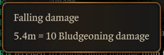 Falling damage - bg3.wiki