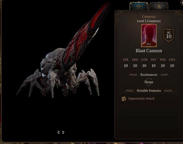 Blast Cannon - bg3.wiki