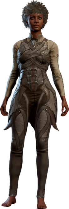 Faded Drow Leather Armour - bg3.wiki