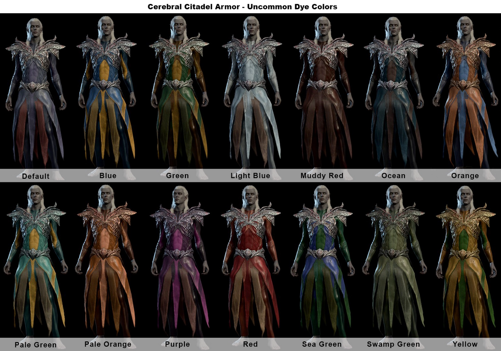 Cerebral Citadel Armour - Baldur's Gate 3 Wiki