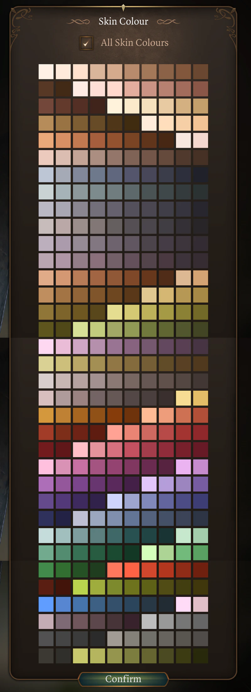 File:All Skin Color Options.png - bg3.wiki