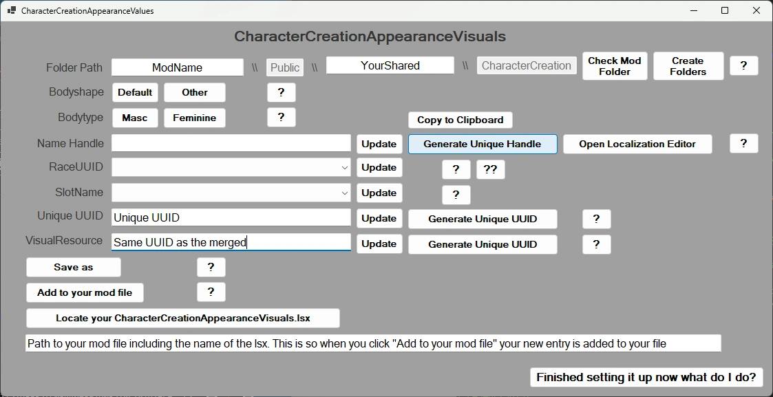 Modding:BG3 Mini Tool - bg3.wiki