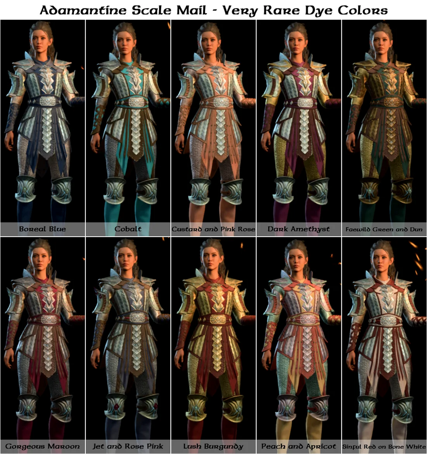 File:Adamantine Scale Mail - Very Rare Dye Colors.webp - bg3.wiki