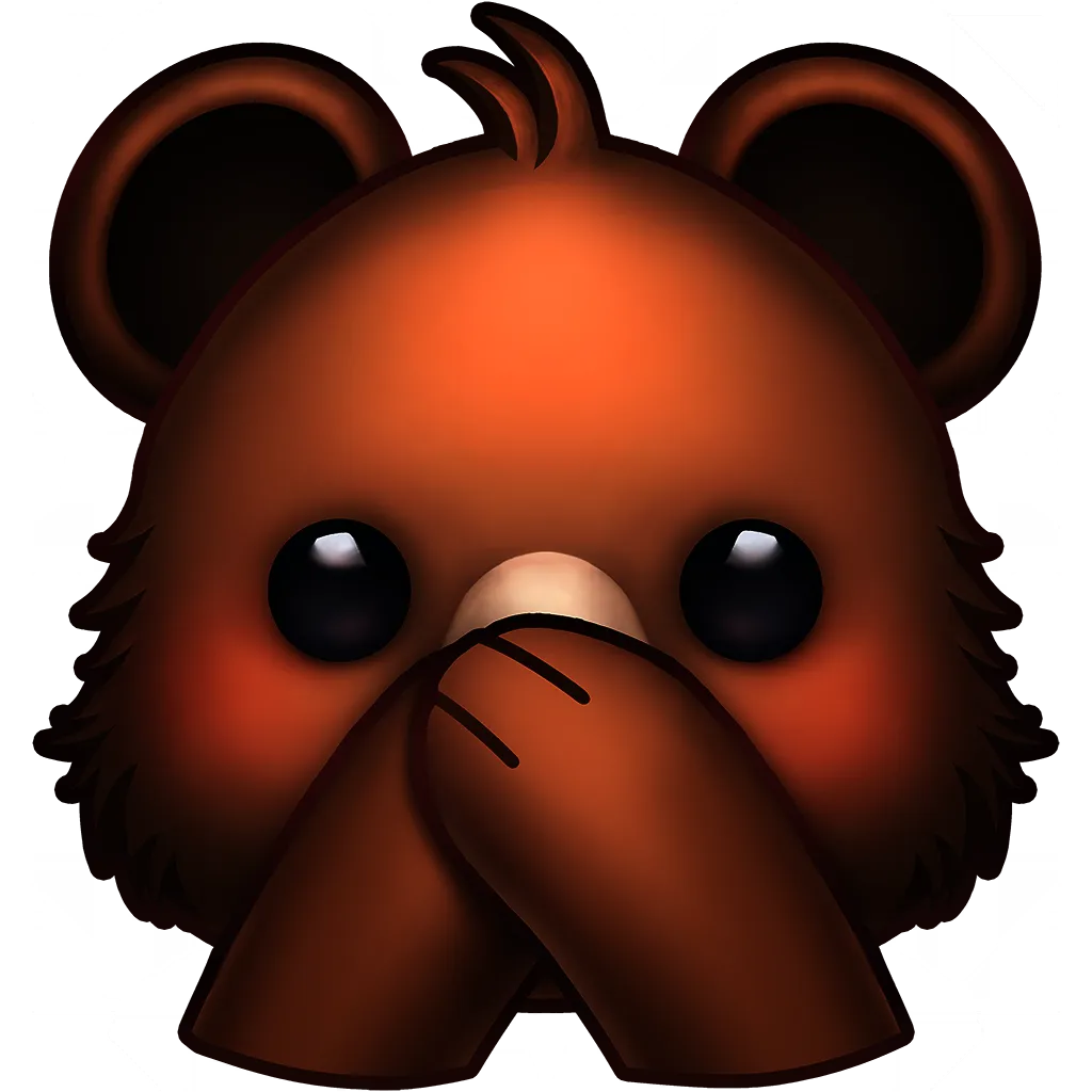 File:Sticker Emoji Bear no Talk.webp - bg3.wiki