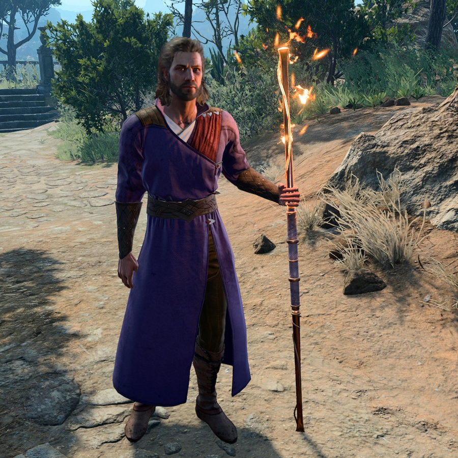 Gold Wyrmling Staff - bg3.wiki