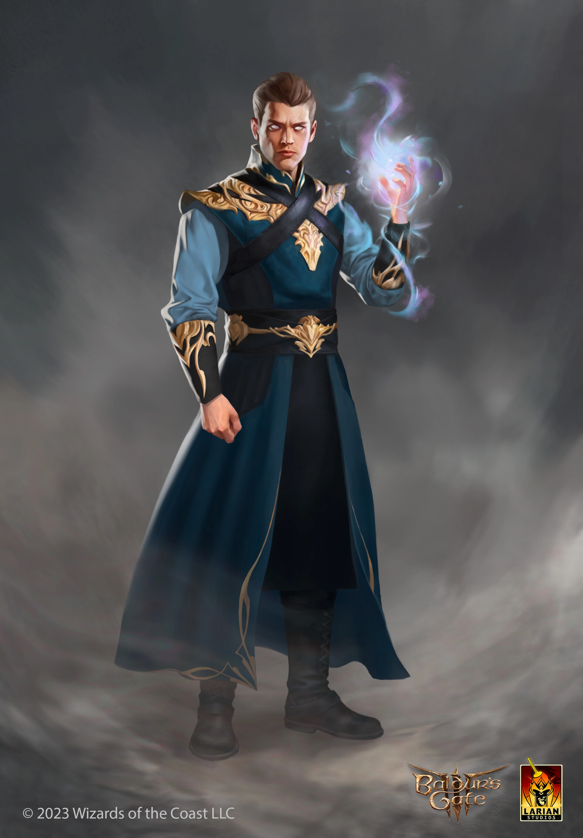Male Wizard Concept Art Male Elf Cleric Mage Stock Art Daniel