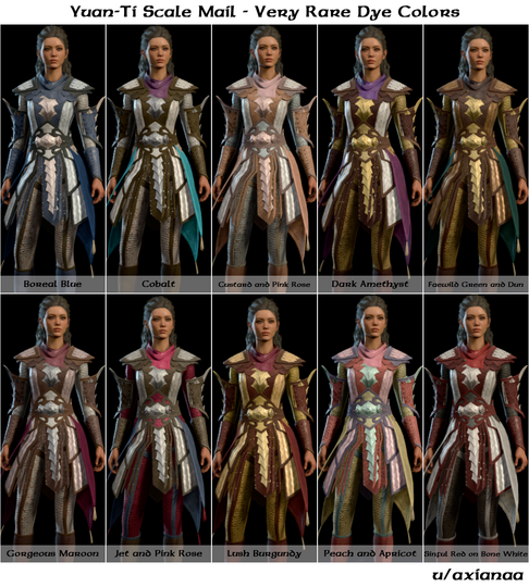 Yuan-Ti Scale Mail - bg3.wiki